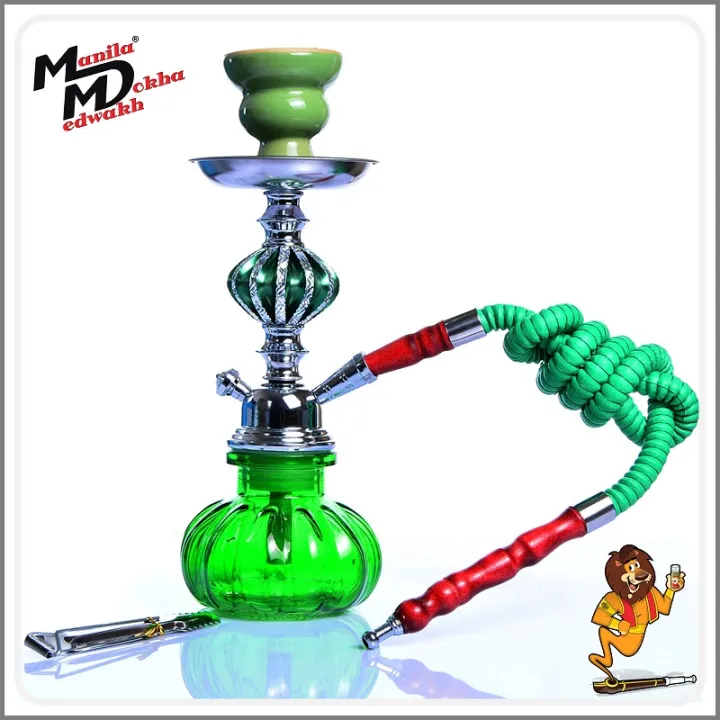 Shisa Hookah Full Set | With Free Charcoal, Two Sisha flavors, Mouth ...