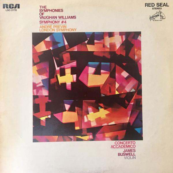 Vaughan Williams* - André Previn, London Symphony*, James Buswell ...