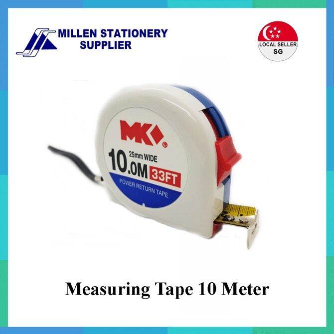 MK Measuring tape 10-meter with Two way ruler. Portable and Retractable ...