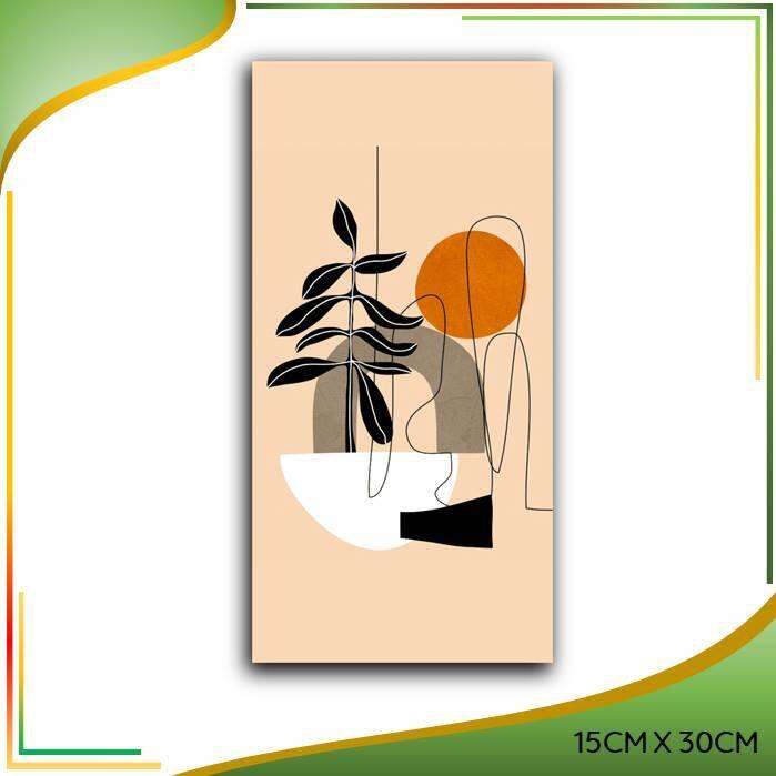 Hiasan Dinding pajangan dinding Wall Decor rumah shabby chic Line Art ...
