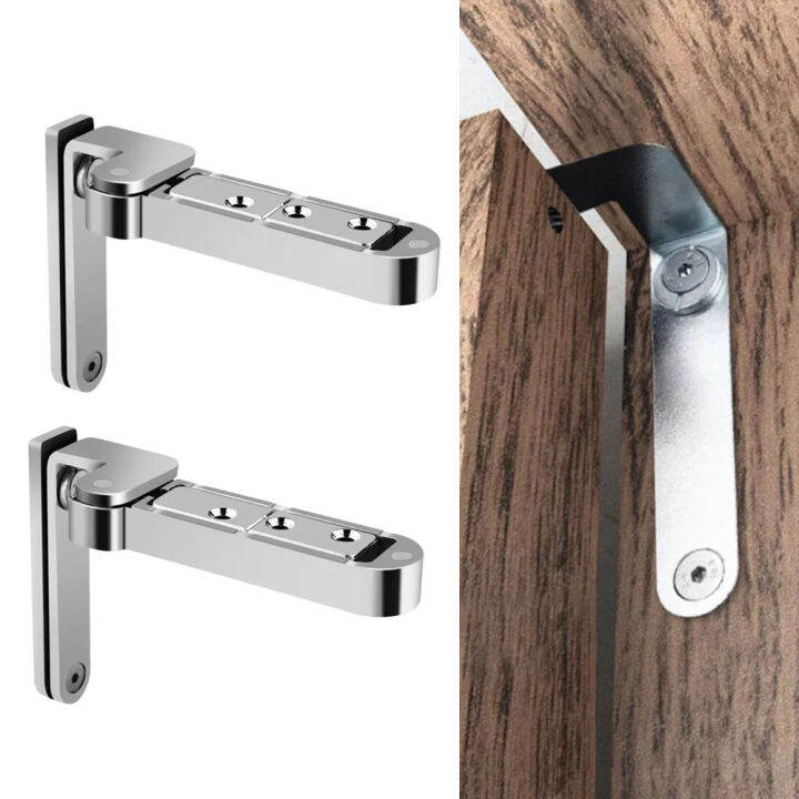 2Pcs/Set Door Pivot Hinges Revolving Door Shaft Adjustable Swivel ...