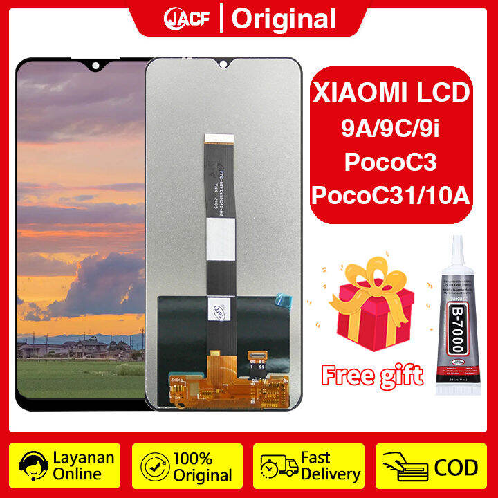 【QUALITY 100%】LCD XIAOMI REDMI 9A/9C/9i/10A FULLSET LAYAR HP TOUCHSCREEN | Lazada Indonesia