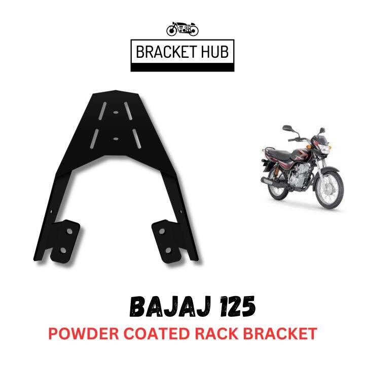 Kawasaki Bajaj 125 Top box bracket / Bracket Hub / Monorack / Powder ...