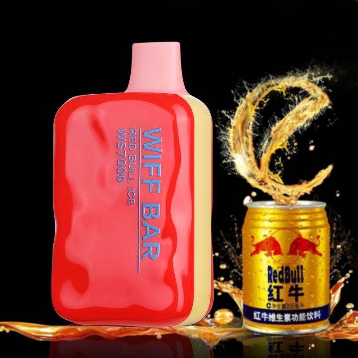 VAPE Sale! Wiff Bar-S2 7000 Puffs 3 Nic 550mAh(1 LANYARD) Rechargeable ...