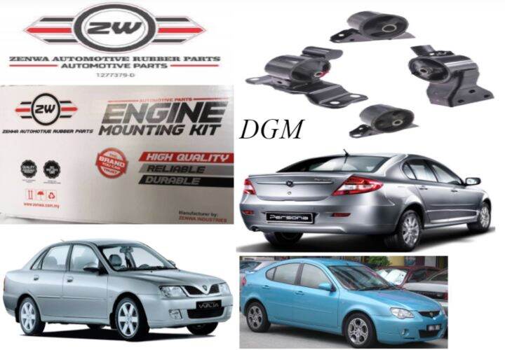 ZW/ZENWA Proton Waja Gen2 Persona 1.6 Auto Engine Mounting Kit (1Year Warranty) | Lazada