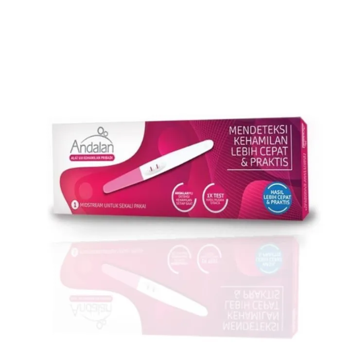 Andalan MIDSTREAM Test Pack Tespek Testpack Andalan Pregnancy Uji ...