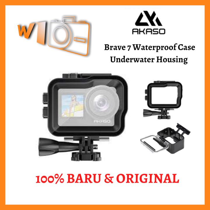 Akaso Brave 7 Waterproof Case Underwater Housing | Lazada Indonesia