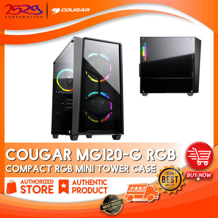 COUGAR | MG 120-G RGB Mini Tower Desktop Gaming Case,PC Case Computer ...