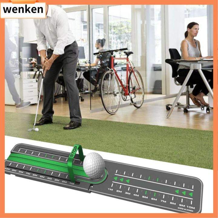 WENKEN Indoor Portable Putting Aid Precision Distance Control Green ...