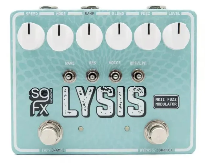 Solid Gold Fx Lysis MkII Seafoam Green - Fuzz, Octave, Sweep Filter ...
