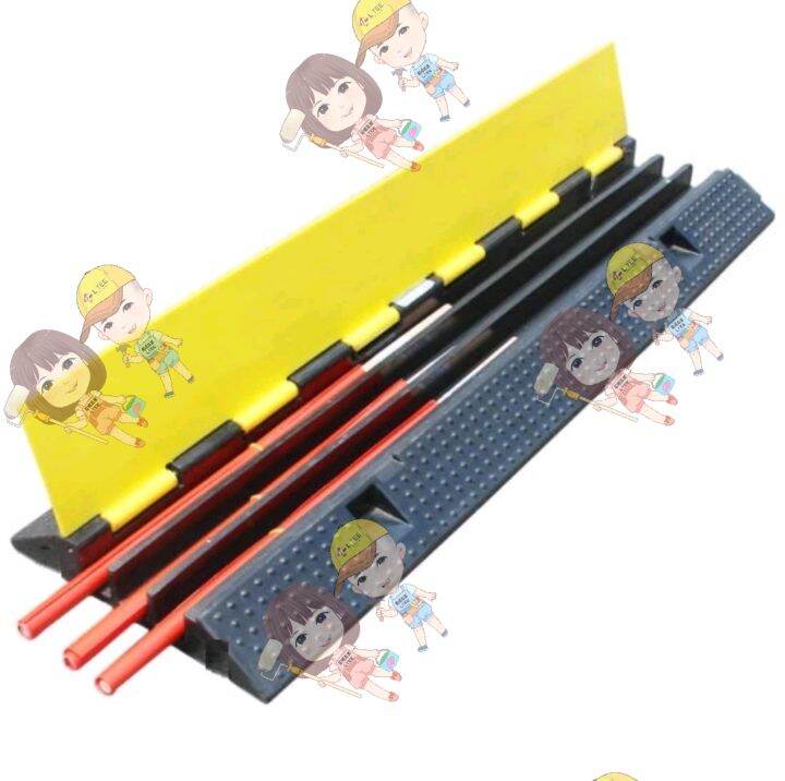 RUBBER CABLE PROTECTOR (5 CHANNEL) /(3CHANNEL)/(1CHANNER) | Lazada