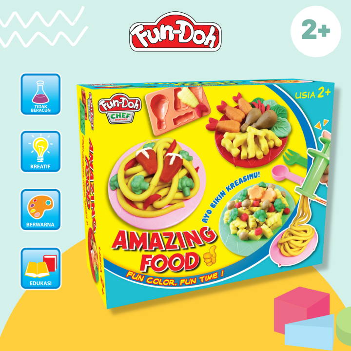 Fundoh Amazing Food - Mainan Lilin - Fundoh | Lazada Indonesia