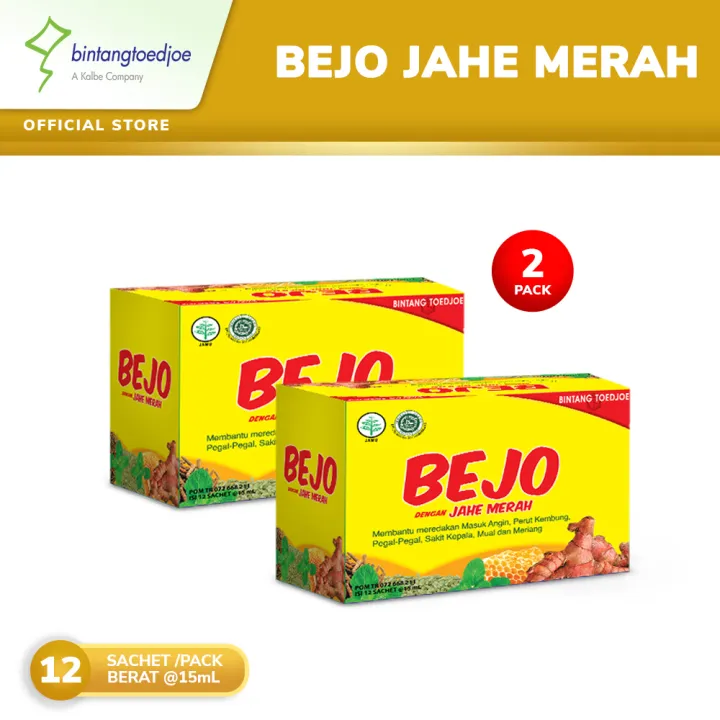 Bejo Jahe Merah Sachet 2 Pack (24 Sachet) | Lazada Indonesia