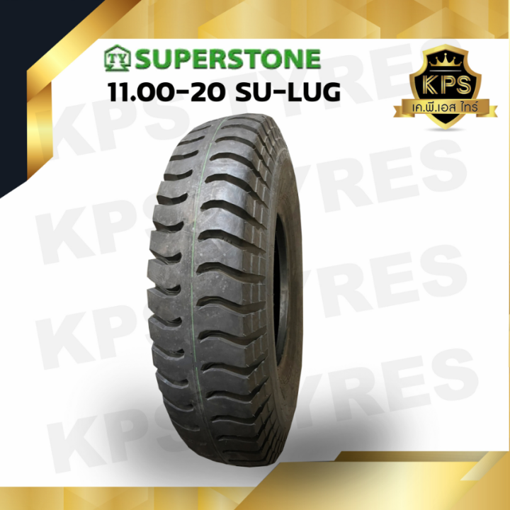 11.00-20 16PR ยี่ห้อ SUPERSTONE รุ่น U-LUG ยางรถบรรทุกผ้าใบ | Lazada.co.th
