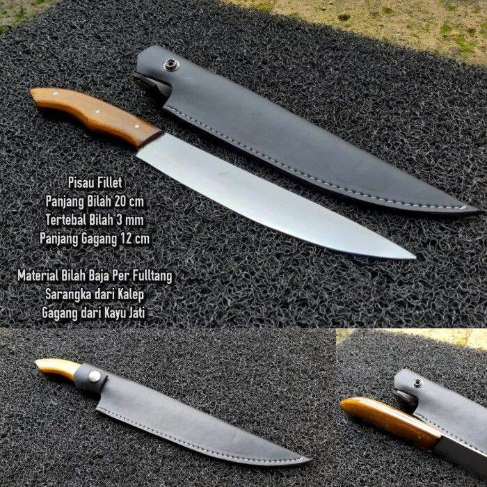 pisau fillet ikan daging baja kalep | Lazada Indonesia