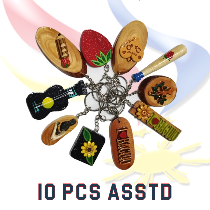 [10pcs assorted] Baguio Key chain | Lazada PH
