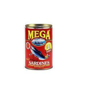 Mega Sardines Hot (Red) 425g Easy Open | Lazada PH