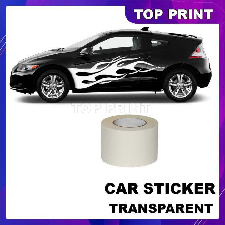 Quaff Car Sticker "Transparent“ 10 Meter per Roll | Lazada PH