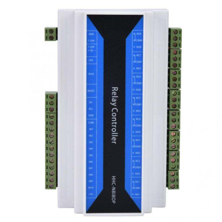 warranty8 Channel DC7-24V Network Relay Module with Remote Control ...