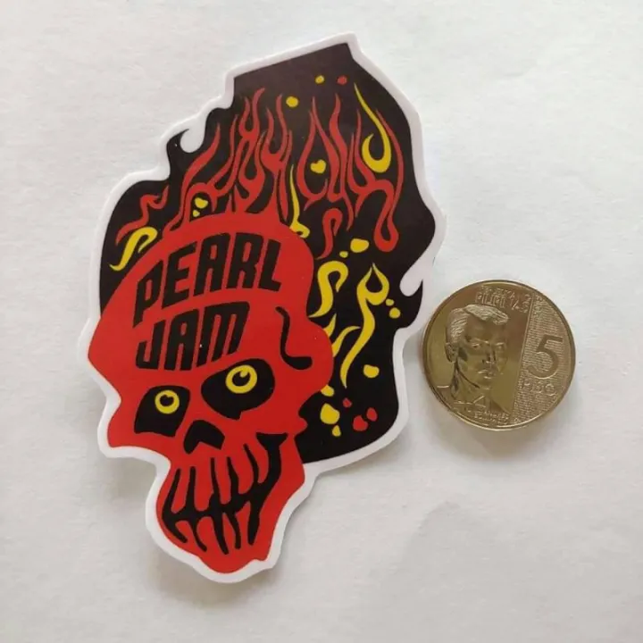 PEARL JAM BAND HIGH QUALITY VINYL STICKERS | Lazada PH