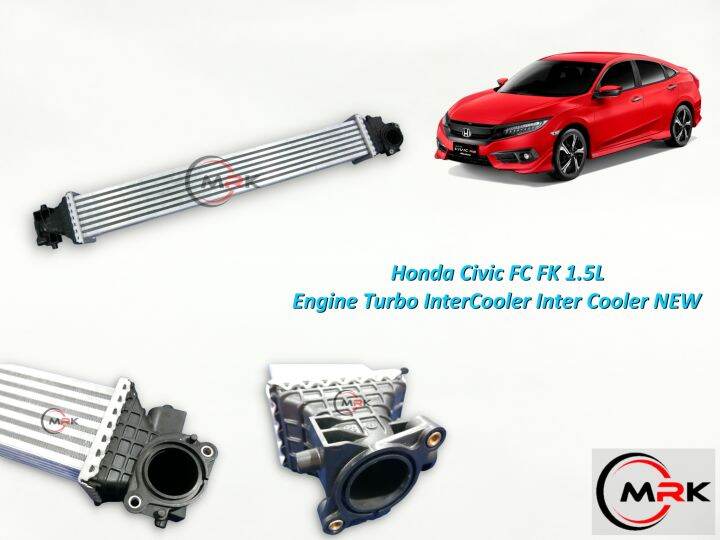 Honda Civic FC FK 1.5L 1.5T 2016-2020y Engine Turbo InterCooler Inter ...