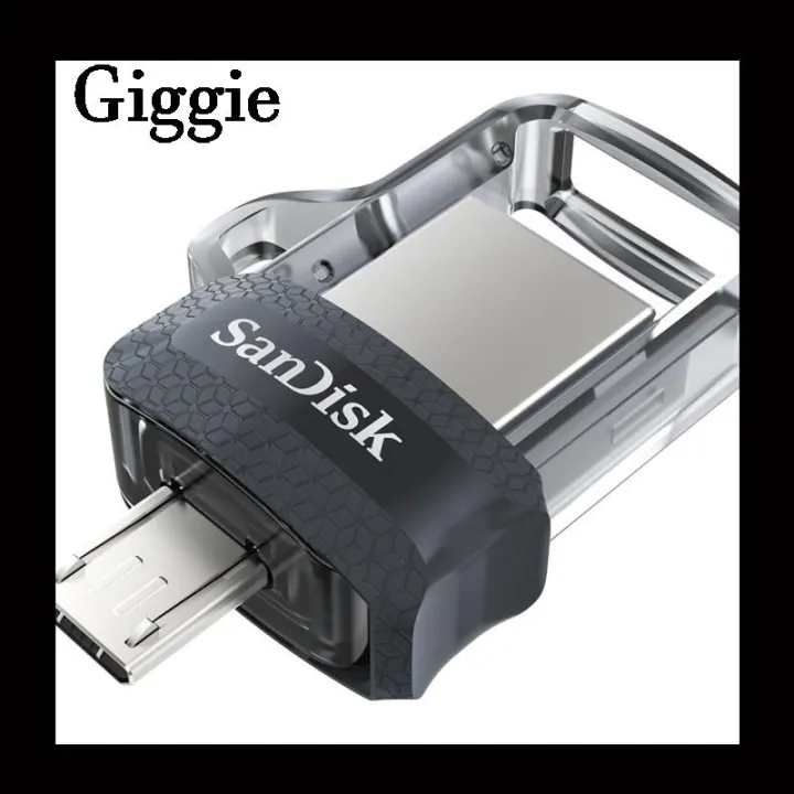 Giggie sandsik Ultra SDDD3 32GB 64GB OTG / Dual USB Drive M3.0 (Gold ...