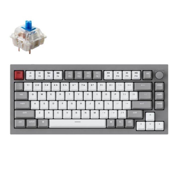 Keychron Q1 Knob version QMK 75% Layout FULLY ASSEMBLED Custom ... Keychron Q1 Knob version QMK 75% Layout FULLY ASSEMBLED Custom ...