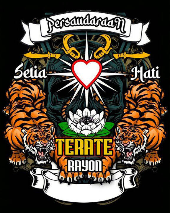 POSTER CETAK PSHT BISA REQUEST NAMA RAYON, POSTER PSHT TERATE PENCAK SILAT IPSI, POSTER DINDING ...