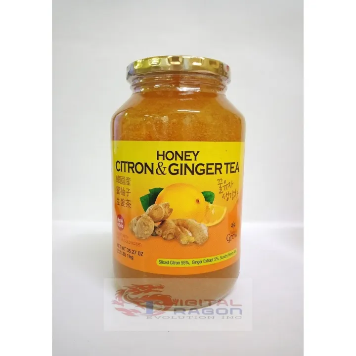ORIGINAL HONEY CITRON GINGER TEA (2.2 LB) 1KG PRODUCT OF KOREA ...