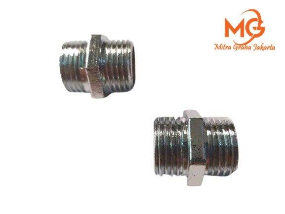 MG Fokring Neppel Nepel Fitting Sambungan Operan DL/DL 1/2" x 1/2 ...