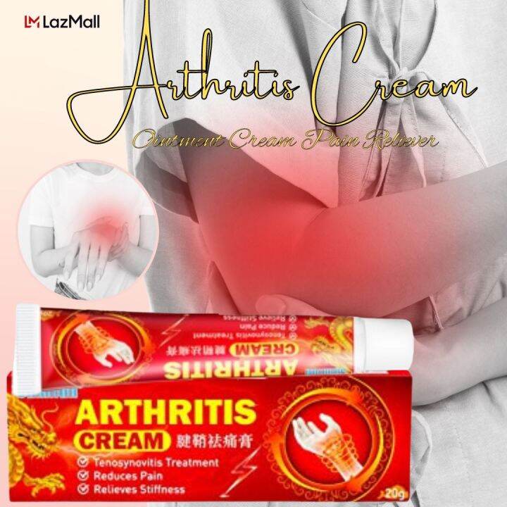 Authentic Arthritis Cream Ointment Cream Pain Reliever For Gout Joint ...