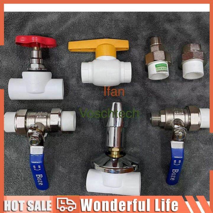 PPR Fittings valve 20mm/25mm ballvalve gatevalve showervalve uinonvalve union | Lazada PH