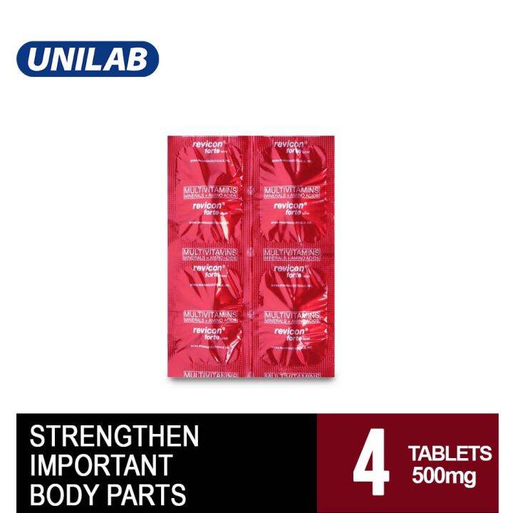 Revicon Forte 4 tablets Multivitamins (For Strong And Healthy Body ...