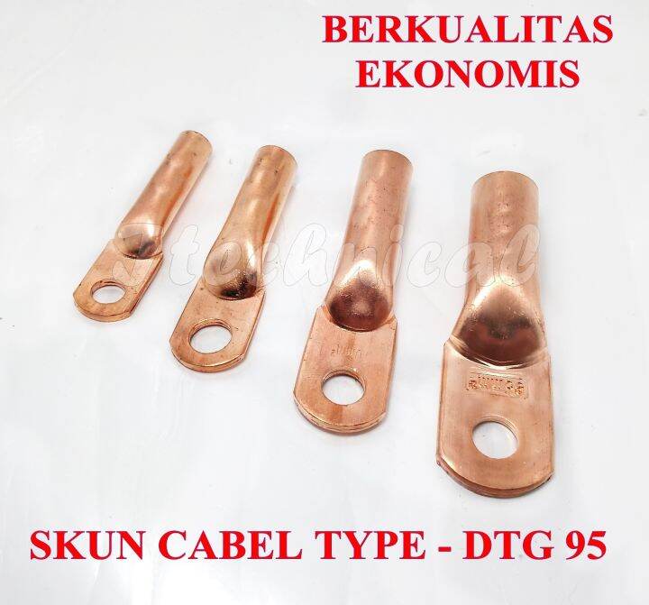 KABEL SKUN TEMBAGA DTG-95 - CABLE SKUN COPPER CU LONG NECK DTG 95 INS | Lazada Indonesia