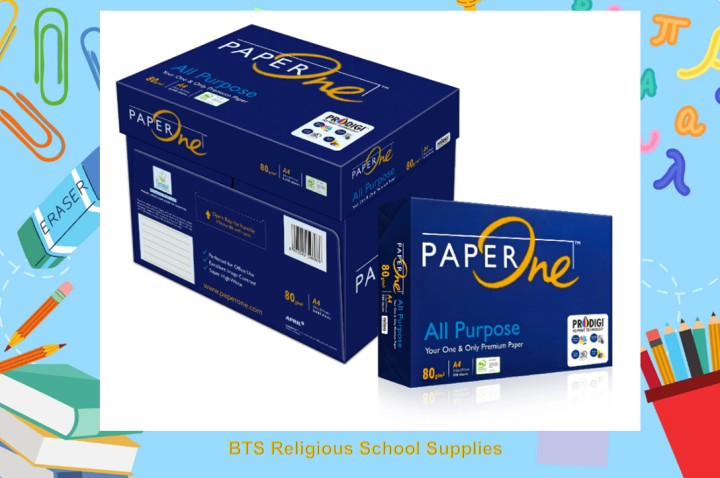 PAPER ONE COPY PAPER No. 24 COUPON BOND / BOND PAPER/ SHORT/A4/LONG ...