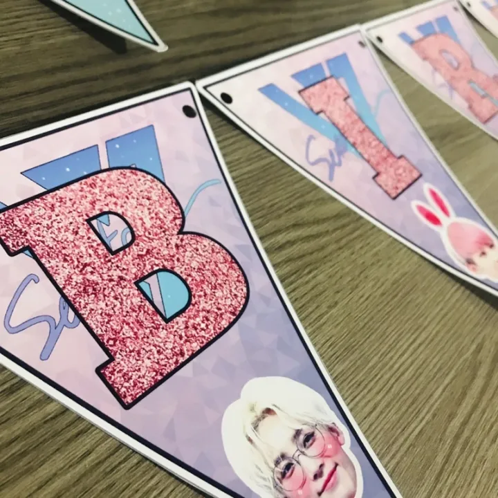 Seventeen Birthday Banner Flag Set Party Decor | Lazada PH