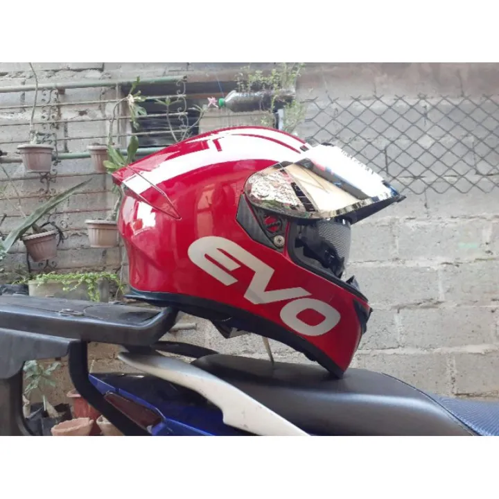 Evo Gsx3000 V2 Plain Full Face Dual Visor Helmet | Lazada PH