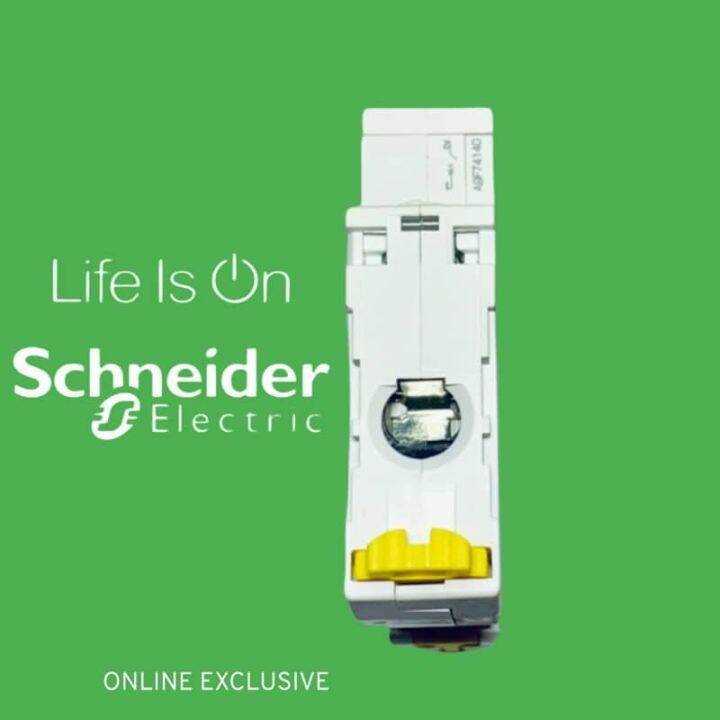 Schneider 1 Pole MCB | Miniature Circuit Breaker | 6A 10A 16A 20A 32A ...