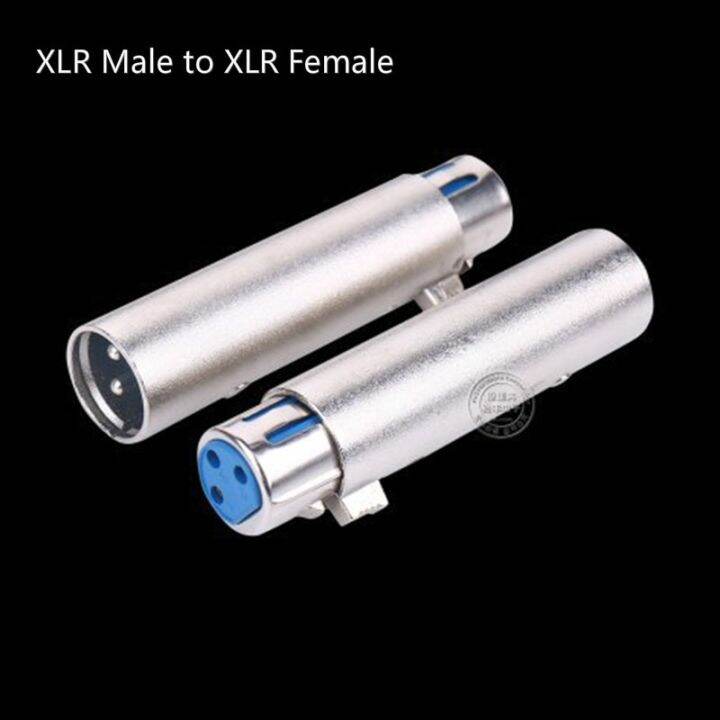 XLR connector 3-Pin XLR Male to 3pin Female Gender Socket Audio ...