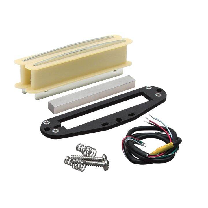 FLEOR Guitar Pickup DIY Kit Alnico 5 Bar Magnet Mini Hot Rail Humbucker ...