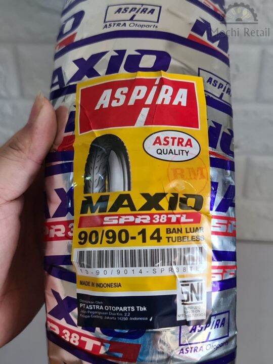 Ban Luar Tubeless 90 90 14 SPR38 Aspira | Lazada Indonesia