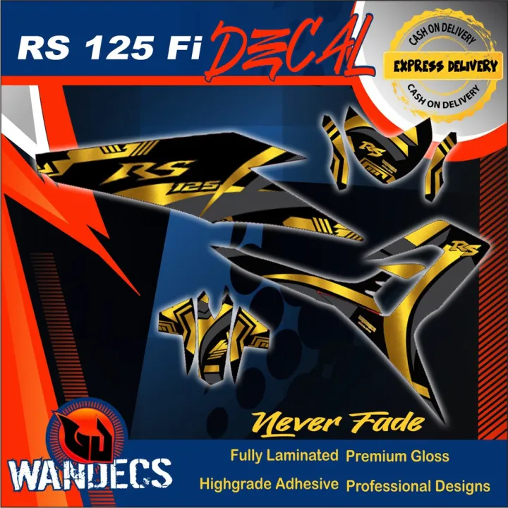 durable Honda RS 125 Fi Decals | Lazada PH