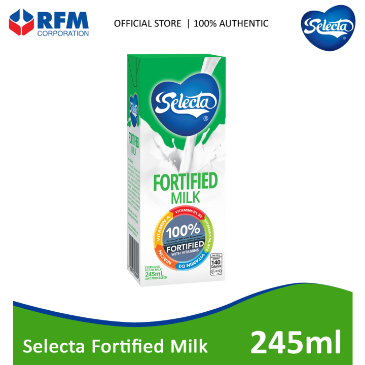 Selecta Fortified Filled Milk 245ml | Lazada PH