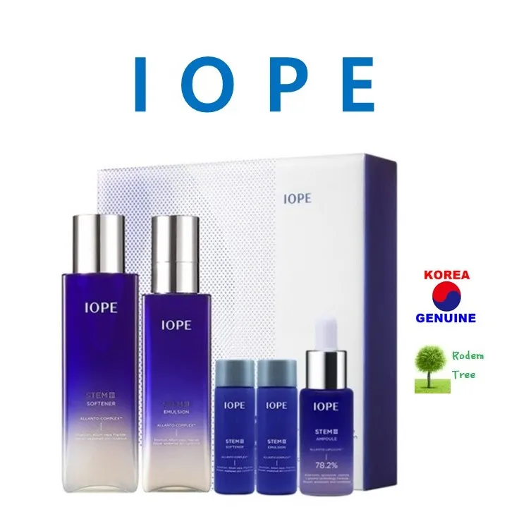 IOPE Stem Ⅲ Special Gift Set/ Softener 150ml+15ml + Emulsion 145ml ...