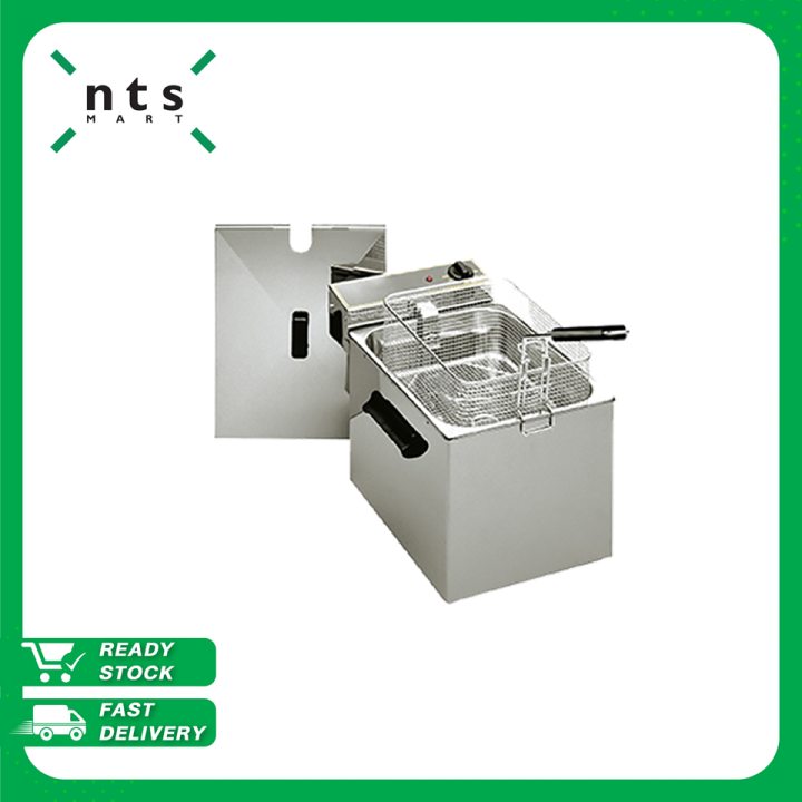 ROLLER GRILL ELEC FRYER COUNTER เตาทอดไฟฟ้าแบบตั้งโต๊ะ 8 ลิตร ROL1-RF8S ...