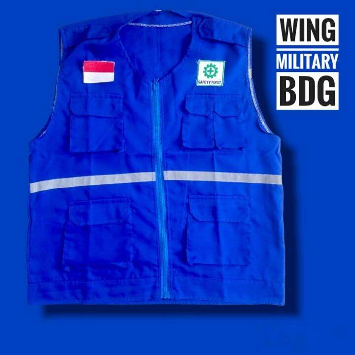 ROMPI KERJA SAFETY K3 BAHAN TWILL FREE BORDIR | Lazada Indonesia