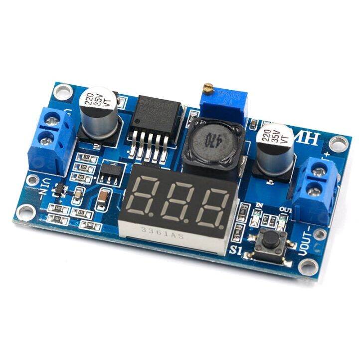 Philibs LM2596 DC-DC Buck Converter with 7 Segment Display | Lazada PH