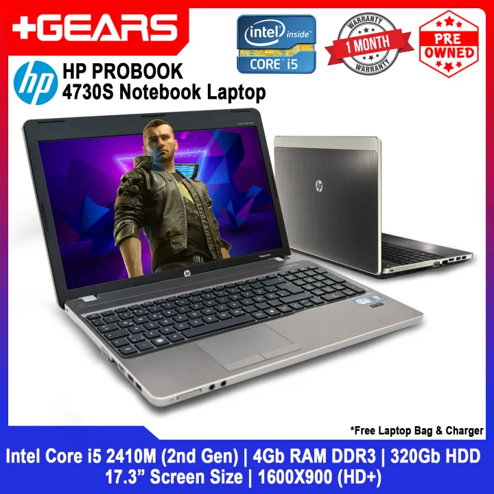 HP Probook 4730S Notebook Laptop | Intel Core I5 2410 (2ndGen) | 4GB ...