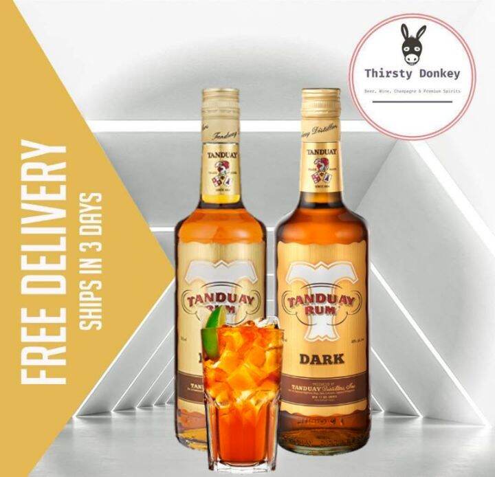 Tanduay Dark Rum 700ml (Bundle of 2) | Lazada Singapore