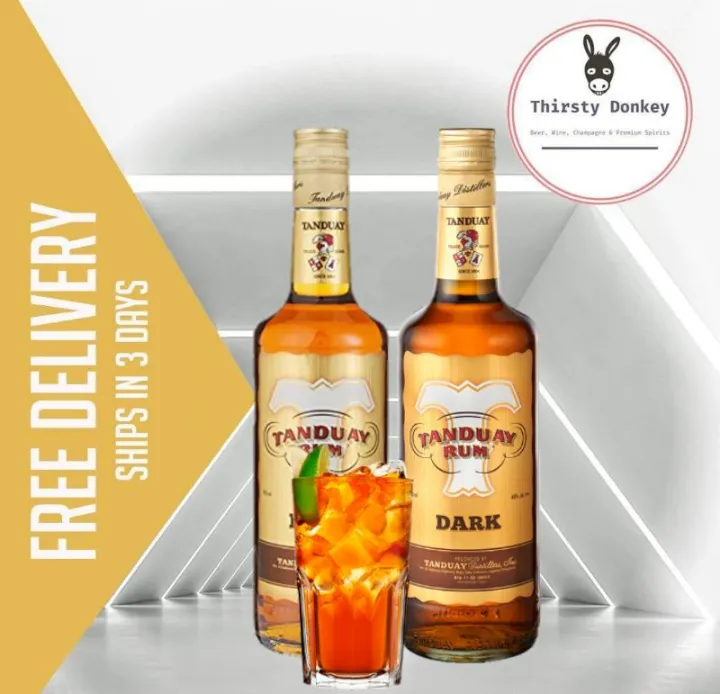 Tanduay Dark Rum 700ml (Bundle of 2) | Lazada Singapore